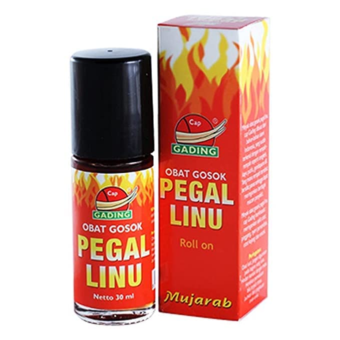 GADING Muscle Pain Pegal Linu Roll On Oil 30ml For pain Relief : Amazon ...