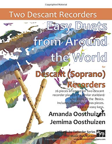 Buy Easy Duets from Around the World for Descant Recorders: 26 Pieces ...