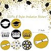 Amazon.com: Sesyomr 500Pcs Graduation Stickers - Assorted Grad Cap ...