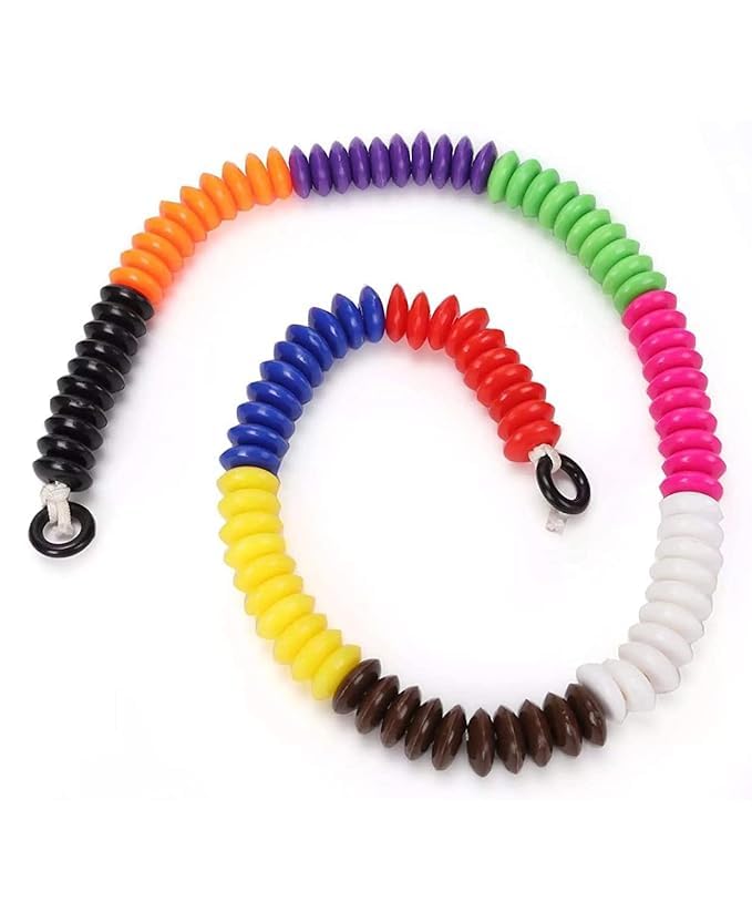 Buy Shreeji Big Size Colourful Counting Beads for Toddlers, 100 Beads ...