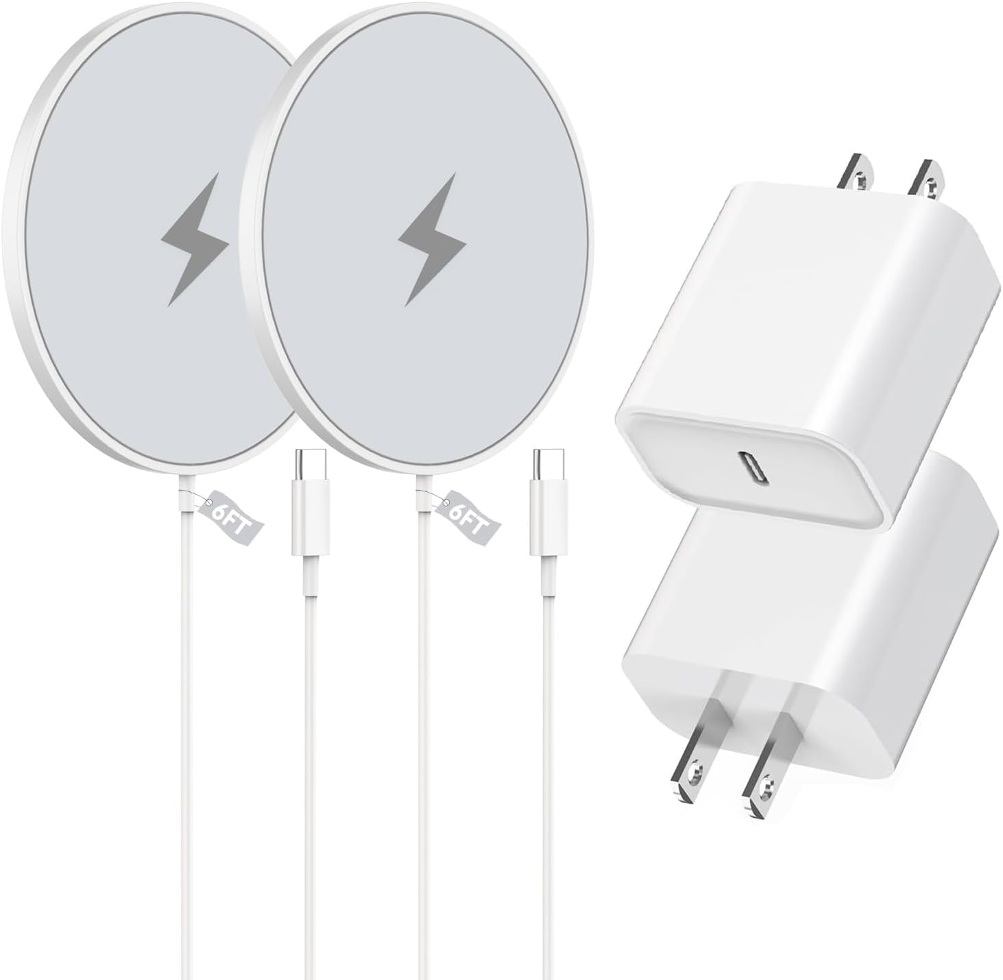 Amazon.com: Magnetic Wireless Charger 15W Fast Mag Safe Charger for ...