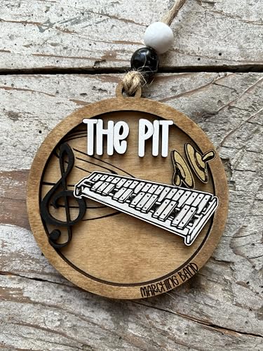 Amazon.com: The Pit Marching Band Christmas Tree Ornament | Xylophone ...