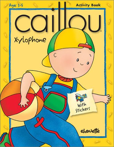 Amazon | Caillou Xylophone: With Stickers (Merry-Go-Round) | Beaulieu ...