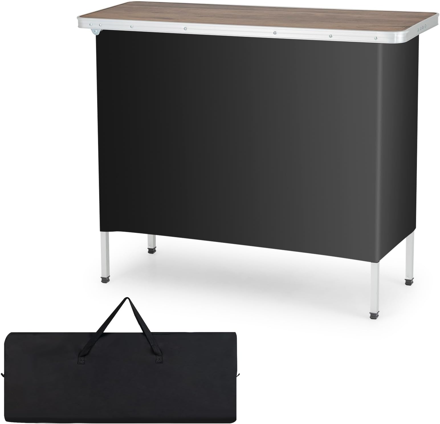 Amazon.com: Best Choice Products Portable Pop-Up Bar Table for Indoor ...