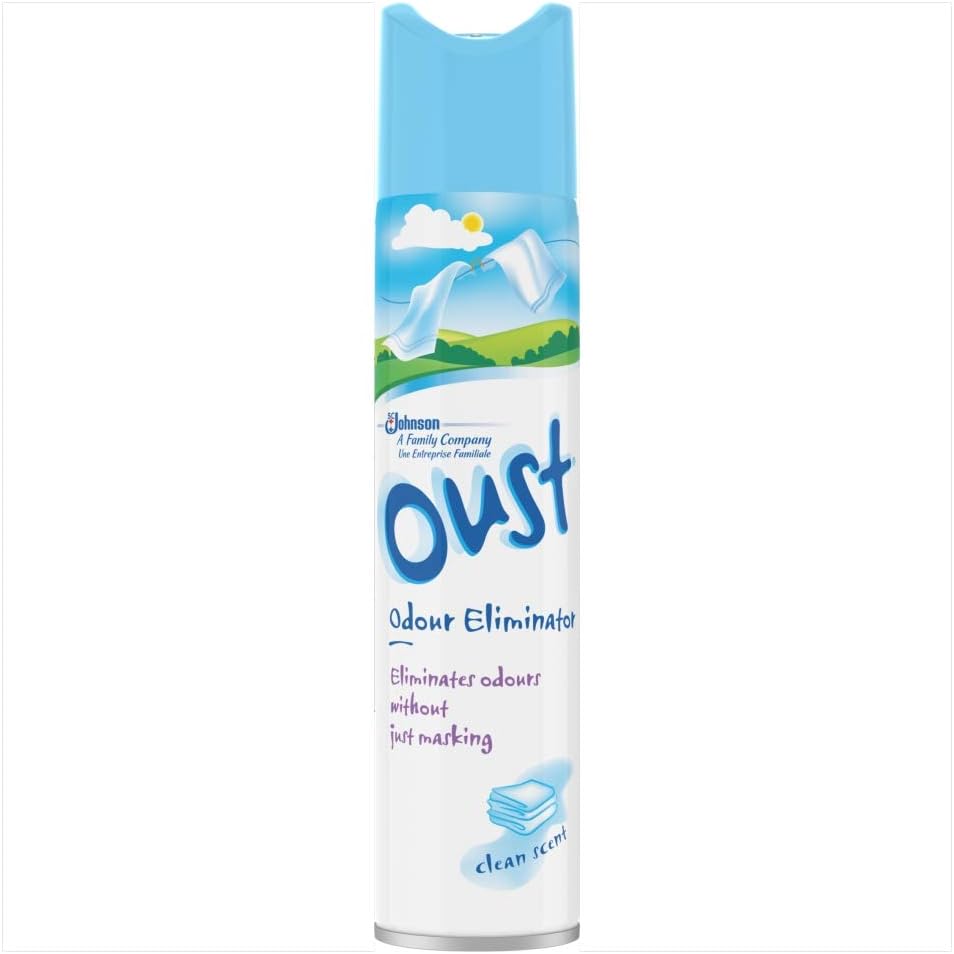 Oust Odour Eliminator, Eliminates Odours Without Just Masking, Purifies ...