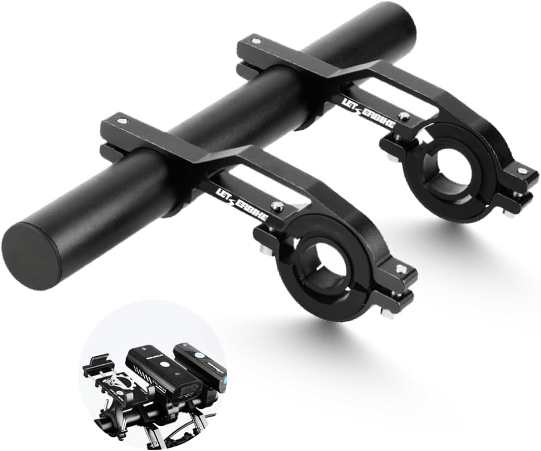 Amazon.com : BRCOVAN Aluminum Alloy Handlebar Extensions for Bicycle ...