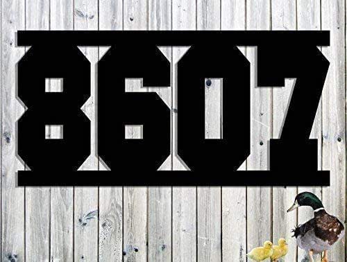 Amazon.com: Huge Address Numbers Extra Large - 21w x 10h - Metal ...