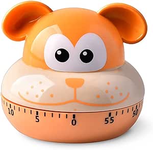 Amazon.com: Kitchen Timer Cute Animal Mechanical Timer for Kids Cartoon ...
