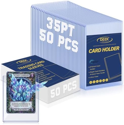 Amazon.com: DEDC 100 Top loaders and Soft Penny Sleeves Bundle, 3" x 4 ...