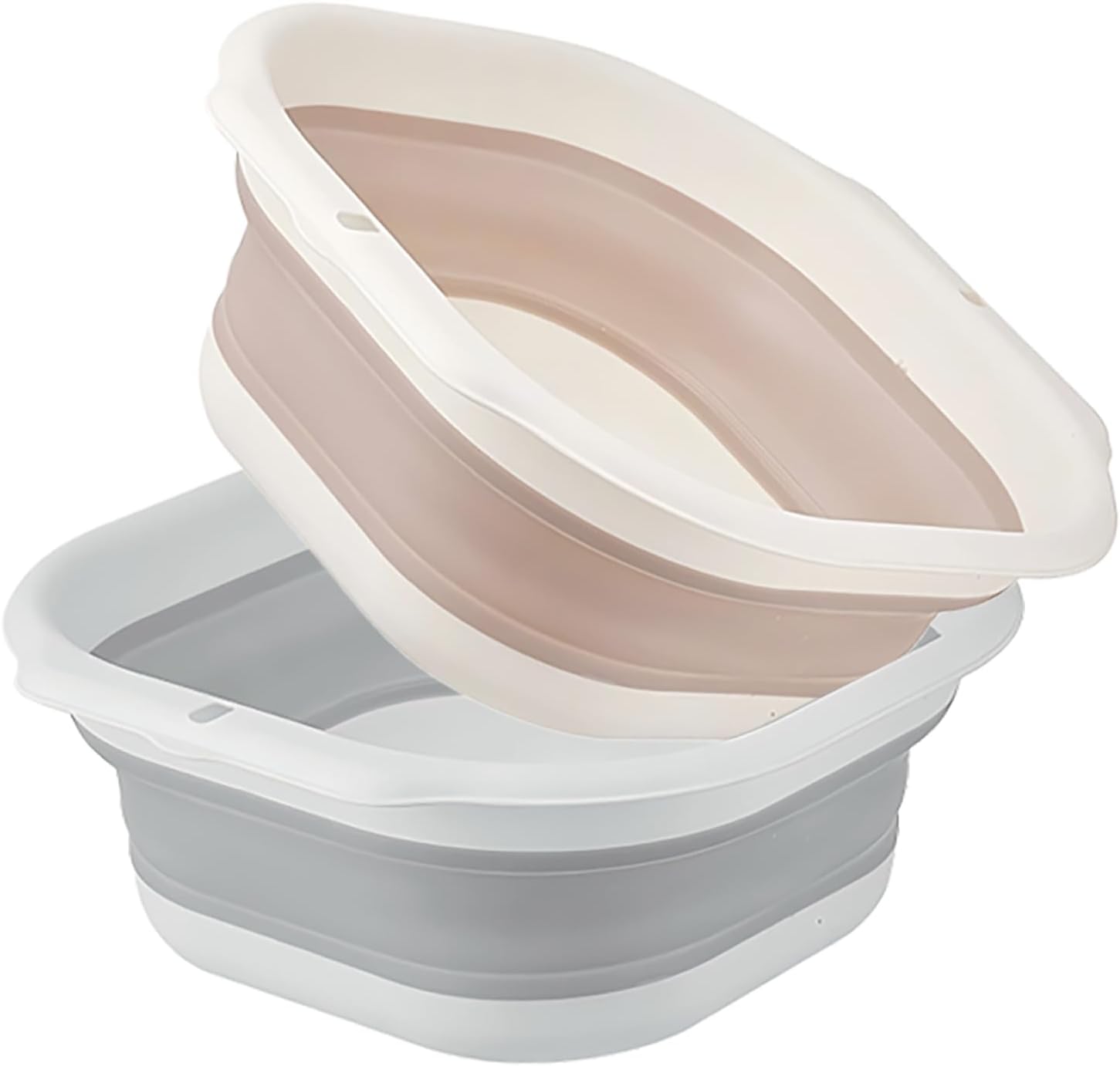 Amazon.com: 2 Pack 12L Foldable Collapsible Washbasin Lightweight ...