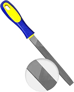 Amazon.com: KALIM 6 Inch Flat Hand File with High Carbon Hardened Steel ...