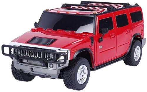 SaShi Kid's 1.24 Scale Die Cast Hummer SUV RC Metal Car Model Toy (Red ...