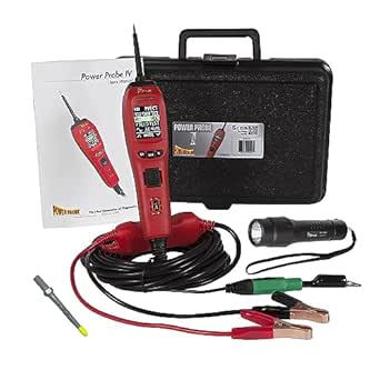 Power Probe Electrical Testing Kit with PP4, Flashlight, and penetrator ...