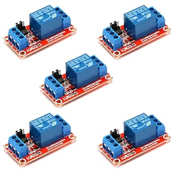 EC Buying 5Pcs 1 Channel 5V Relay Module with Optocoupler Isolation ...
