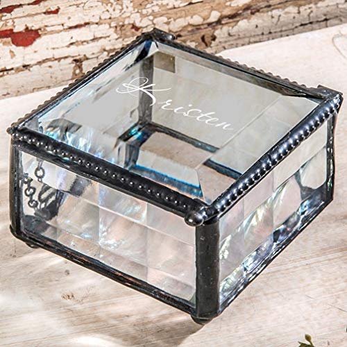 Butterfly Gifts Glass Jewelry Box Devlin