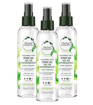 Amazon.com : Herbal Essences Hair Spray Gel for Curly Hair, Styling Gel ...