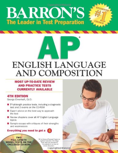 Amazon.com: Barron's AP English Language and Composition with CD-ROM ...