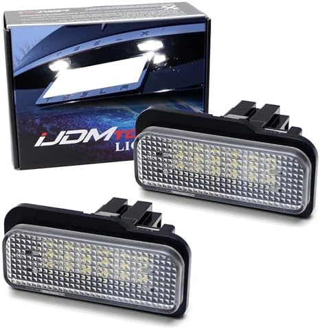 Amazon.com: iJDMTOY OEM-Fit 3W Full LED License Plate Light Kit ...