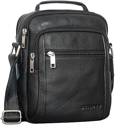 STILORD 'Lucky' Shoulder Bag Men Small Leather Handbag Men's Reporter ...
