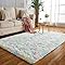 Achiiso Cream Rugs for Bedroom,Fluffy Thick Area Rugs for Living Room ...