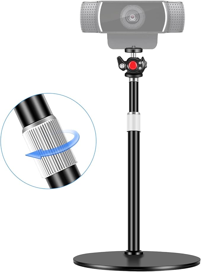Amazon.com: Nycetek Webcam Tripod Stand for Desk: Webcam Stand for ...