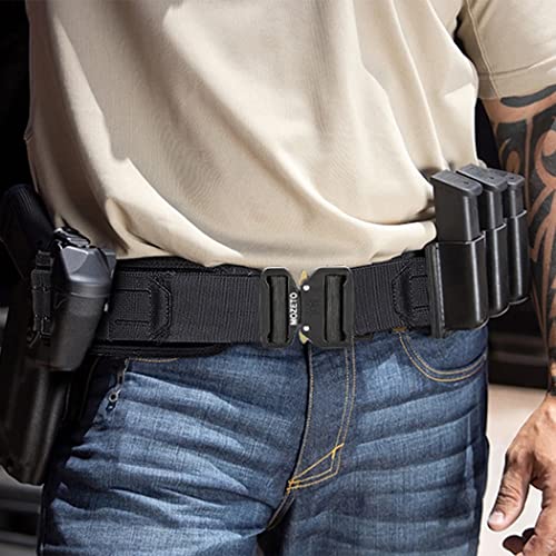 Snapklik.com : Molle Battle Belt, 2 Battle Belts Tactical War Combat ...