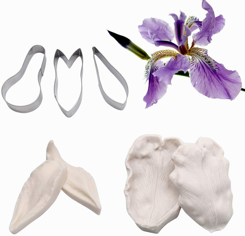 Amazon.com: AK ART KITCHENWARE Gum Paste Flower Making Tools Flower-de ...