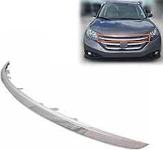 Amazon.com: For Honda Cr-v Crv 2012-2014 Black&chrome Front Bumper ...