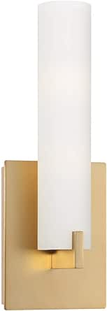 George Kovacs P5040-248 Tube Two Light Wall Sconce, Honey Gold - Amazon.com