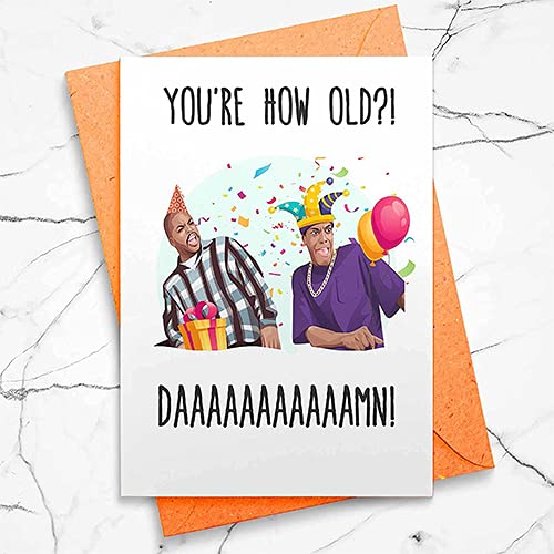 Amazon.com: Friday Birthday Card, 90s Pop Culture, Hip Hop Birthday ...