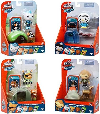 Octonauts Above & Beyond | Toy Figure Multi-Pack | Includes Captain ...