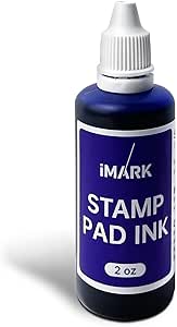 iMARK Premium Refill Ink for Self-Inking Stamps, Daters and Stamp Pads ...