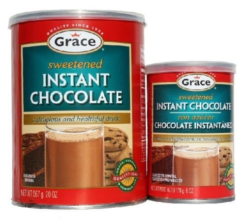 Amazon.com : Grace Instant Chocolate Drink 20oz : Grocery & Gourmet Food