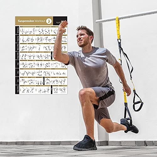 Buy NewMe Fitness Workout Posters for Home Gym - Exercise Posters for ...