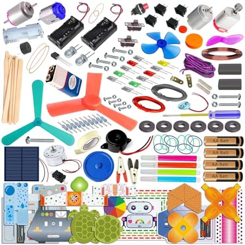 Electrobot Starter Kit (70 ITEMS) 20+ DIY Projects with Electronics ...