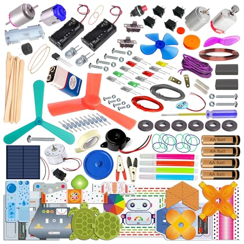 Kit4Curious 150 Experiments School Science Project Kit - Solar, Physics ...