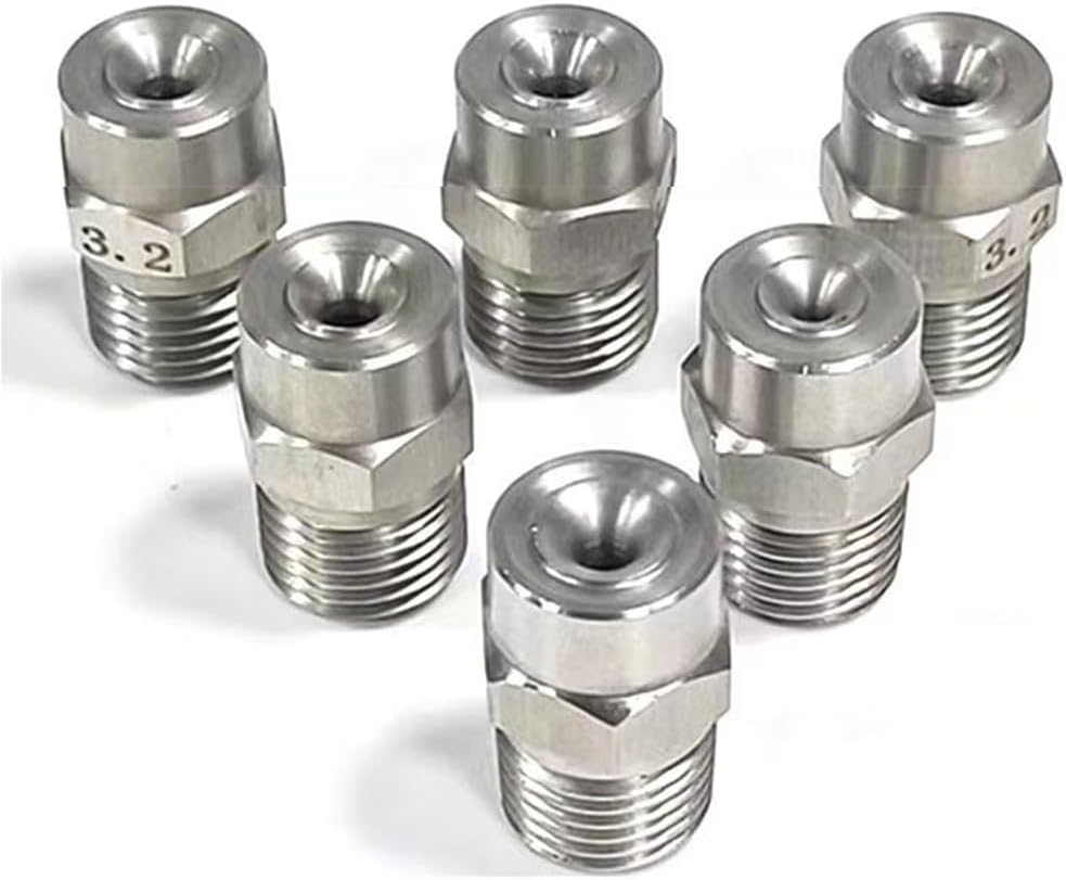 Stainless steel standard/wide angle solid conical nozzle Industrial ...