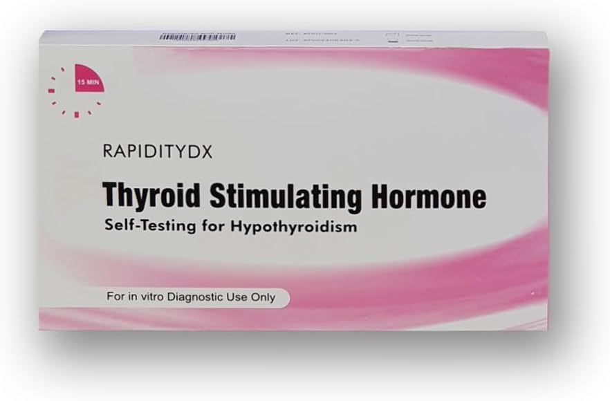 Underactive Thyroid Testing Kit, TSH Blood Tests for Hypothyroidism (1 ...