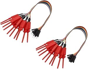 20 cm Long Logic Analyzer Cable Clamp Kit for Efficient Chip Testing ...