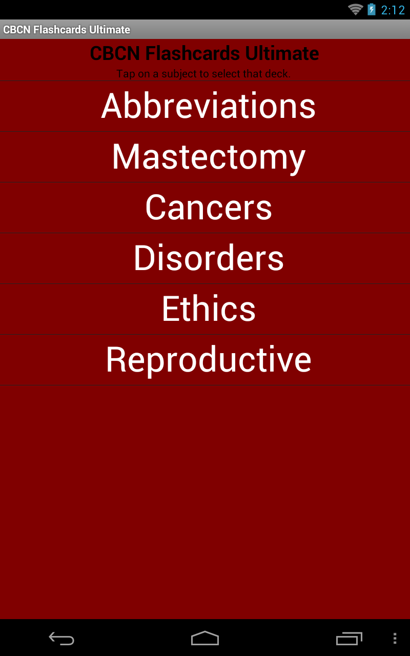 CBCN Flashcards Ultimate - App on Amazon Appstore