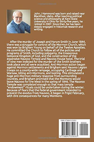 Snapklik.com : The Exodus From Illinois: Mormon Nauvoo, 1844-1846: The ...