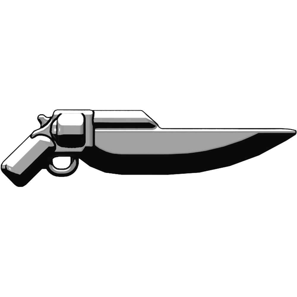 Amazon.com: BrickArms Gunblade 2.5-Inch [Silver] : Toys & Games