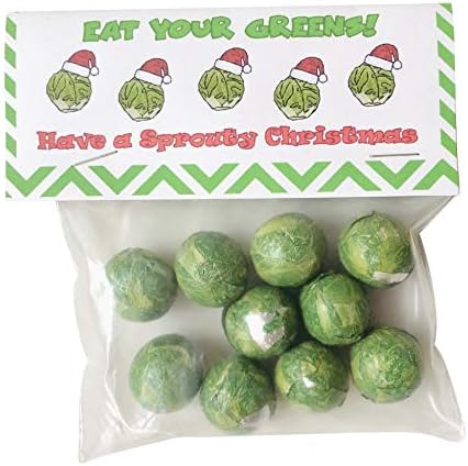 Chocolate Brussel Sprouts Brussels Sweets Sweet Candy Bag Christmas ...