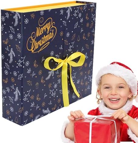 Advent Calendar Box For - 24 Colorful Reusable Christmas Countdown Box ...