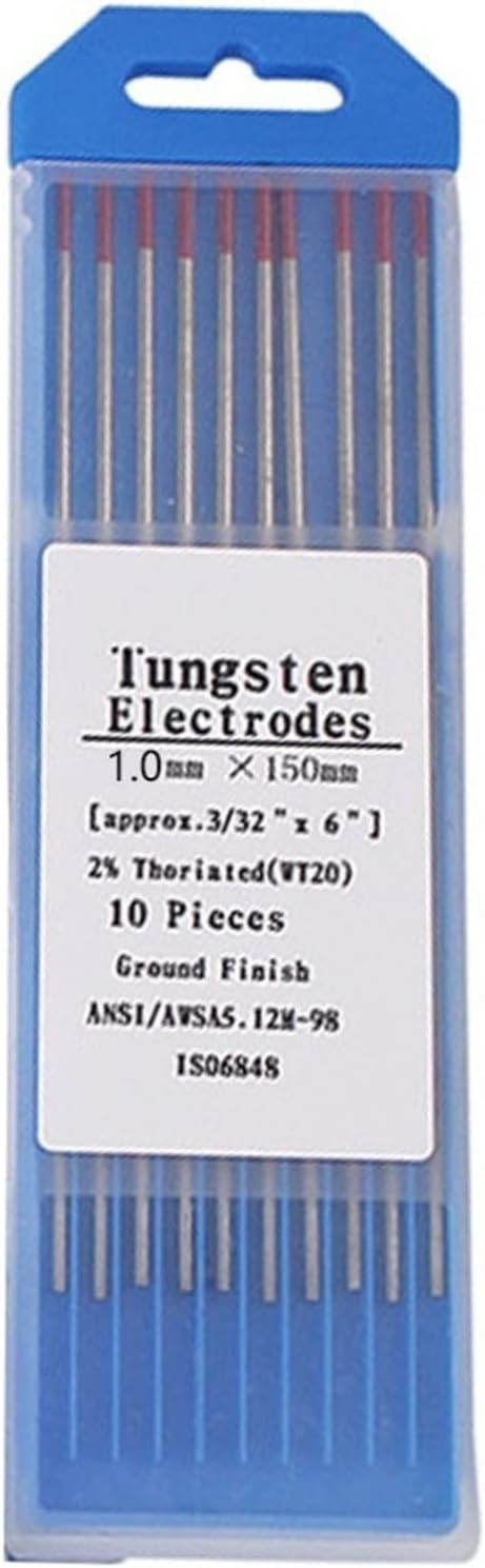 Amazon.com: Low Temperature Easy Welding Rods 10pcs/Box WT20 Red Color ...