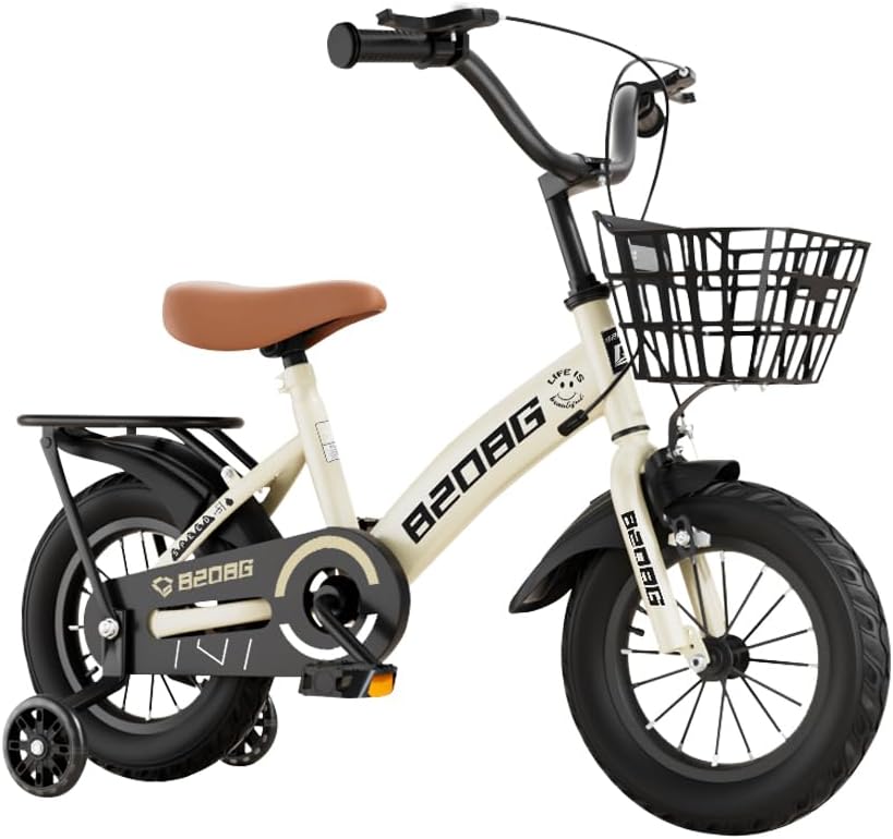 DMG TECH Kids Bike, 14 Inch Children Bikes for Boys Girls Age 3-7 Years ...