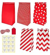 Amazon.com: SMINTINE 30-Pack Pink Goody Bags With Thank You Stickers ...