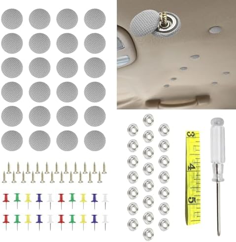 Amazon.com: WINUERK 24Pcs Car Roof Headliner Repair Kit, Car Roof ...
