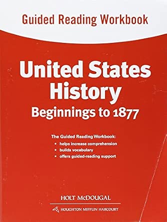 Amazon.com: United States History: Guided Reading Workbook Beginnings ...