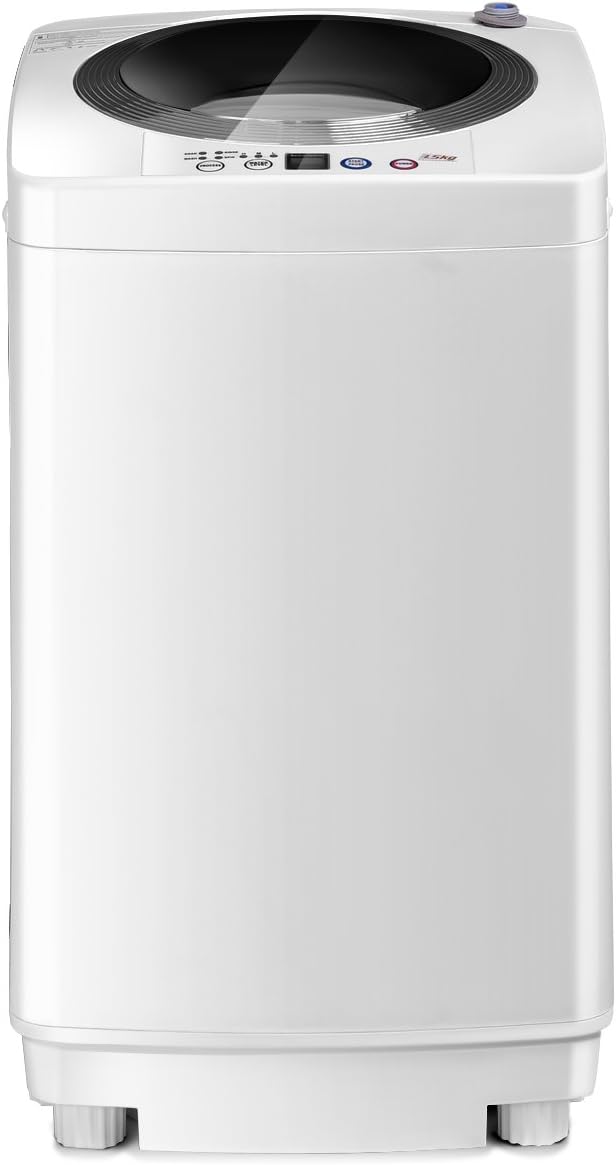 HOMFME 2 in 1 Portable Washing Machine, Single Tub Washer Spin Dryer ...